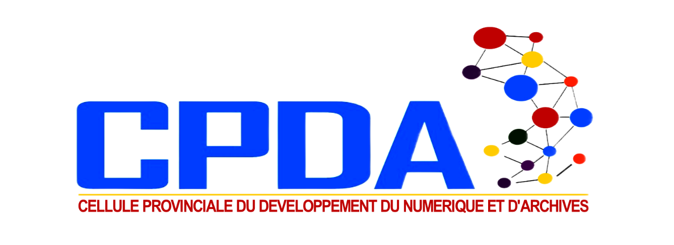 CPDA -- Cellule Provinciale du Développement du numérique et d'Archives ...